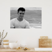 Large Poster - Craigery Morgan Beach | Zazzle