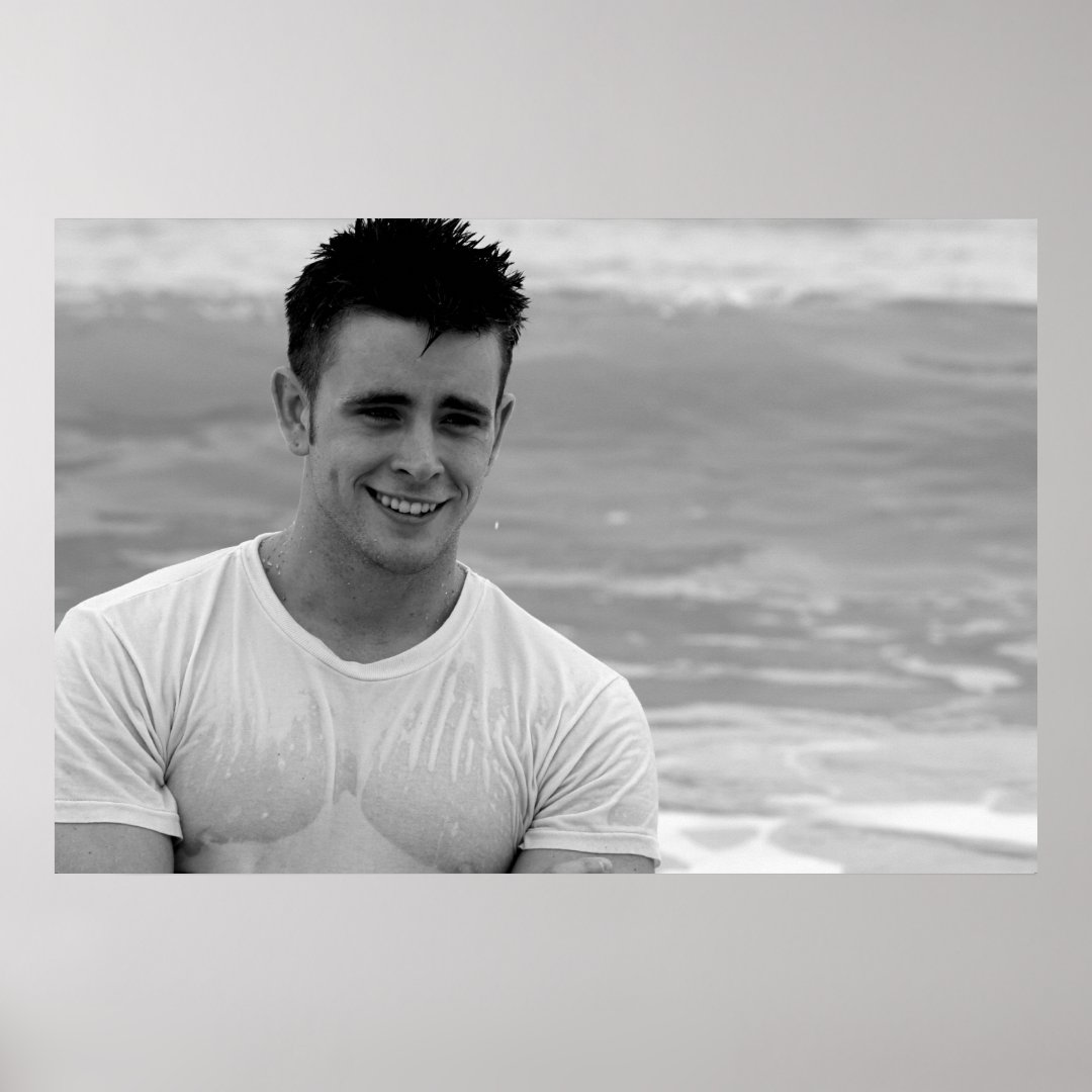 Large Poster - Craigery Morgan Beach | Zazzle