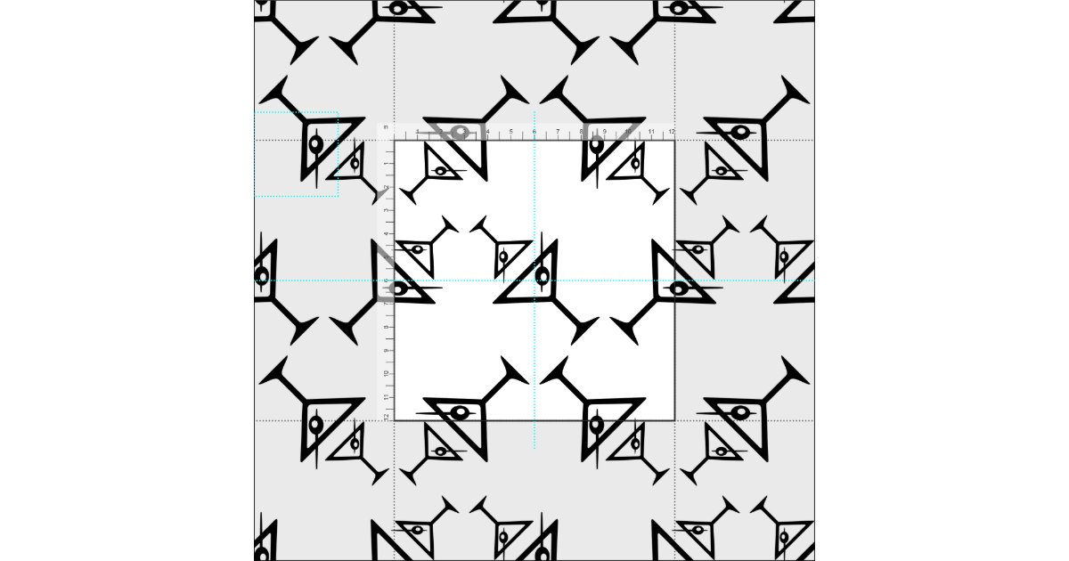 Large Print Martini Glasses Retro Martini Pattern Fabric | Zazzle