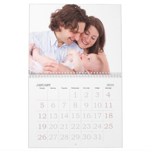Large Print Personalized Calendars 2020 | Zazzle