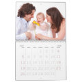 Large Print Personalized Calendars 2020 | Zazzle