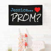 Large Promposal Personalized Prom Banner Sign | Zazzle