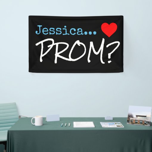 Large Promposal Personalized Prom Banner Sign | Zazzle