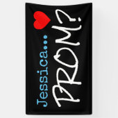 Large Promposal Personalized Prom Banner Sign | Zazzle