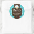 Large Round Bakery Packaging Stickers | Zazzle