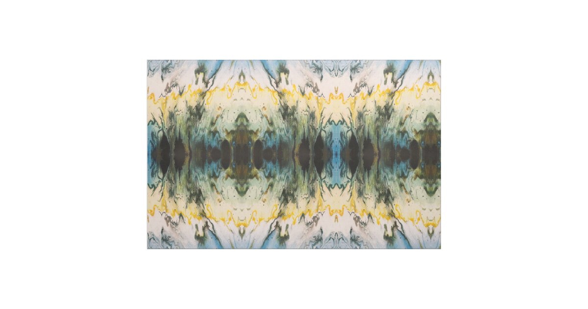 Large Scale Abstract Fabric | Zazzle