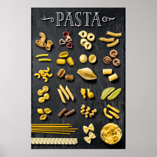 Pasta Posters & Prints | Zazzle