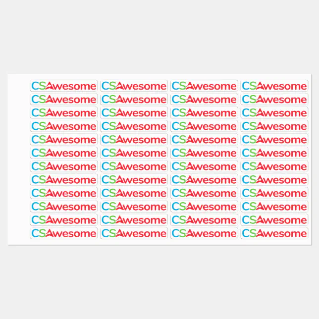 Large Square Adhesive / Waterproof Label | Zazzle