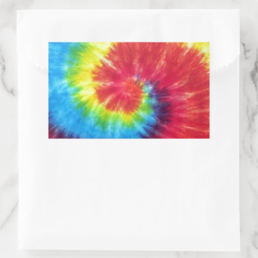 Large Swirl Rectangular Sticker | Zazzle