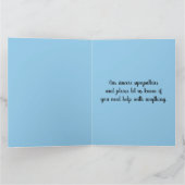 Large Sympathy card by dalDesignNZ | Zazzle