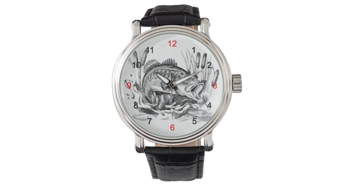 Largemouth Bass Watch | Zazzle