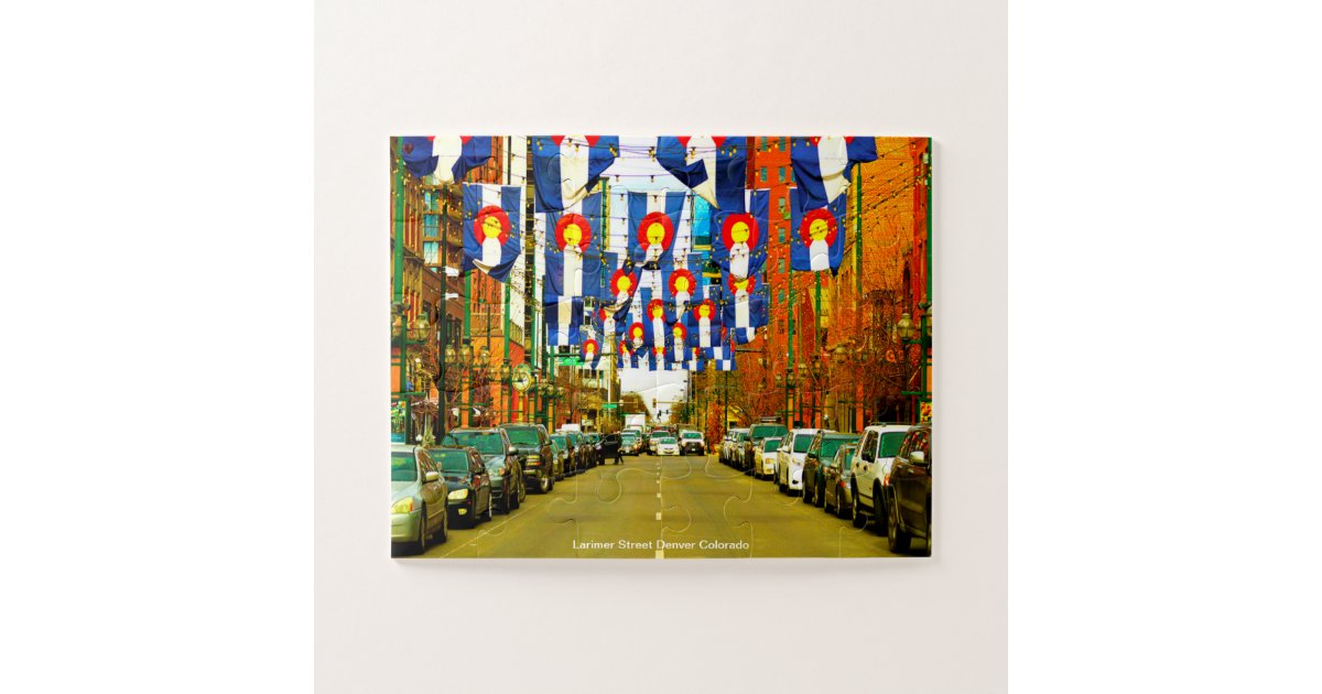 Larimer Street Denver Colorado Jigsaw Puzzle | Zazzle