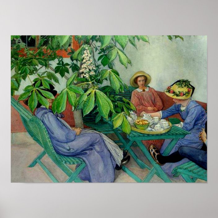 Larsson - Under the Chestnut Tree Poster | Zazzle.com
