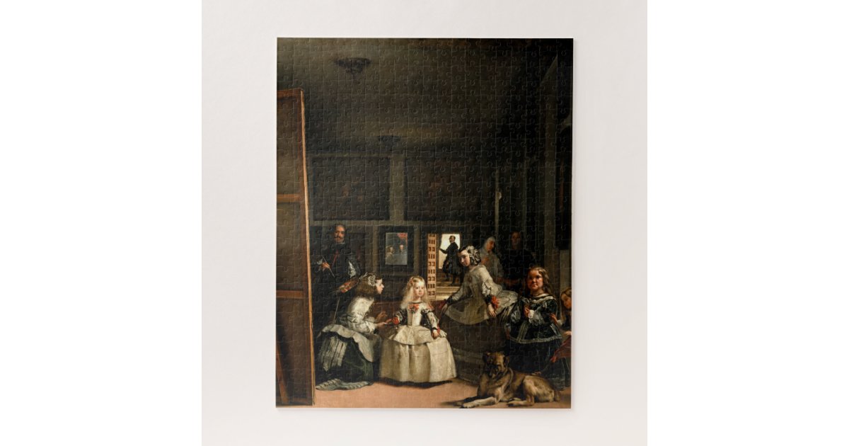 Las Meninas by Diego Velazquez Jigsaw Puzzle | Zazzle