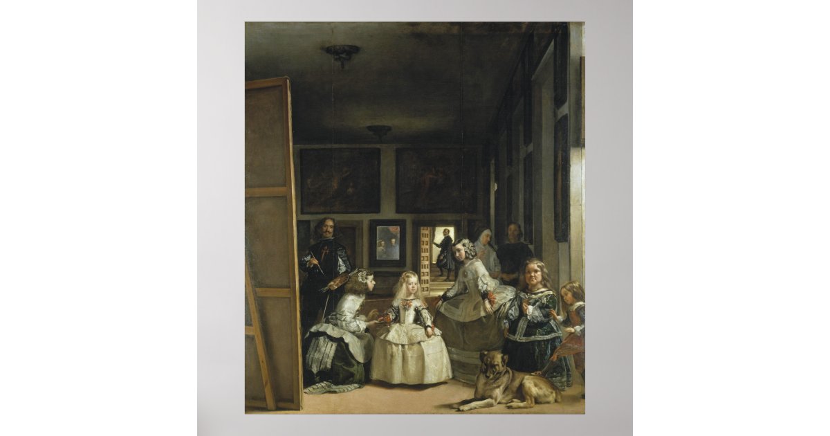 Las Meninas by Diego Velazquez Poster | Zazzle