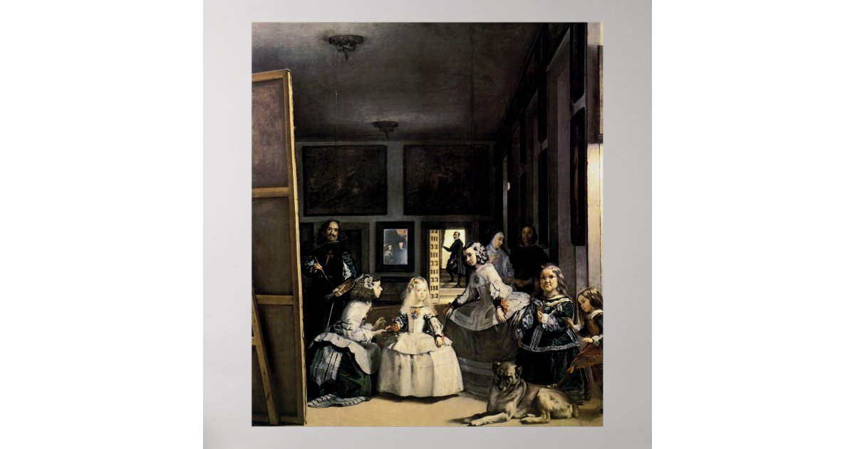 Las Meninas by Velasquez Poster | Zazzle