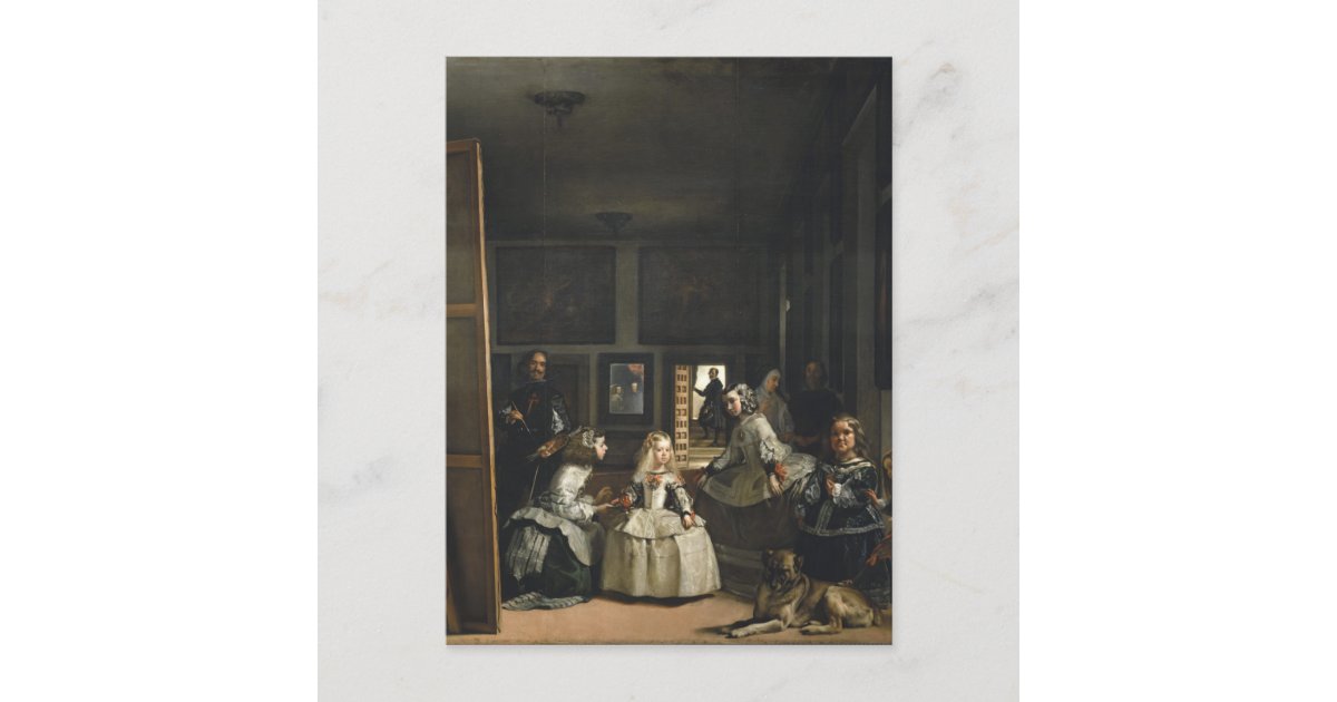 Las Meninas Diego Velázquez Fine Art Postcard | Zazzle
