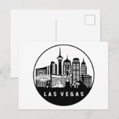 Las Vegas Nevada Skyline Postcard | Zazzle
