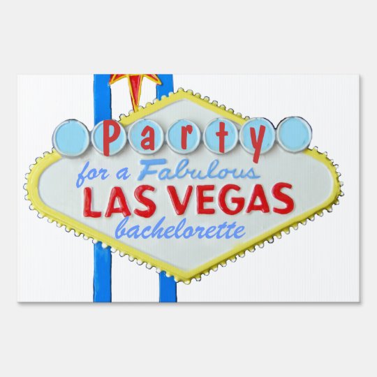 Las Vegas Sign Bachelorette Party | Zazzle.com