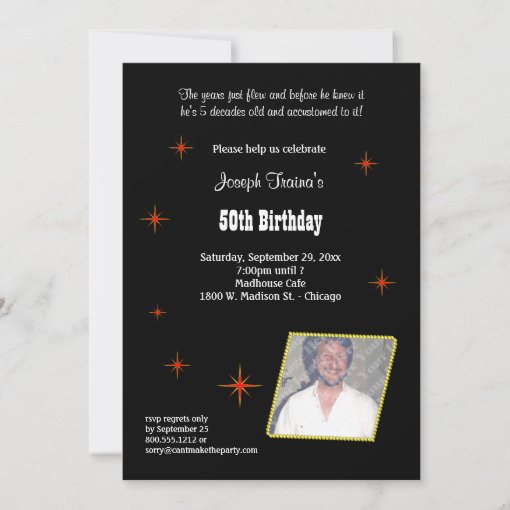 Las Vegas Sign Birthday Party Invitation | Zazzle