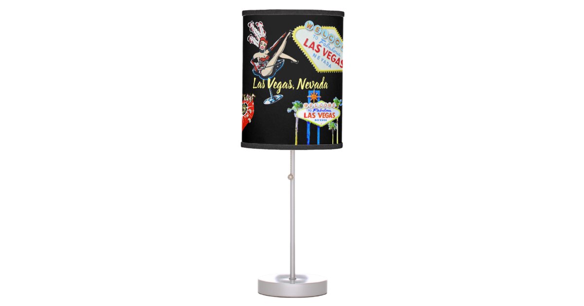 Las Vegas Signs Table Lamp | Zazzle
