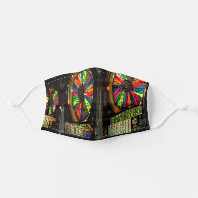 Las Vegas Slot Machines Adult Cloth Face Mask | Zazzle