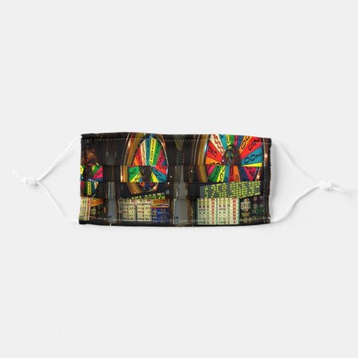 Las Vegas Slot Machines Adult Cloth Face Mask | Zazzle