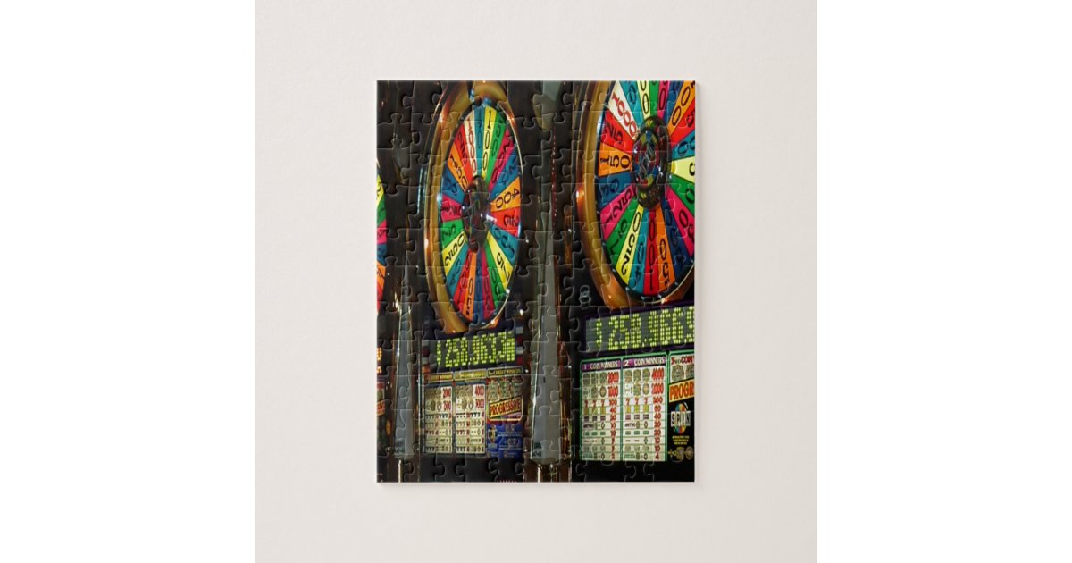 Las Vegas Slot Machines Jigsaw Puzzle | Zazzle
