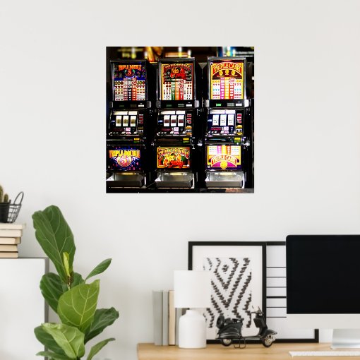 Las Vegas Slots Dream Machines Poster | Zazzle