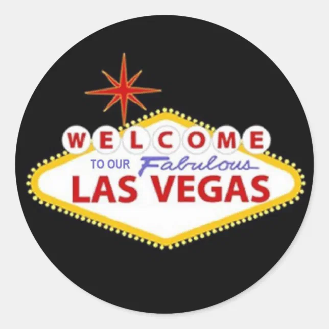 Las Vegas Sticker - Personalize your own! | Zazzle