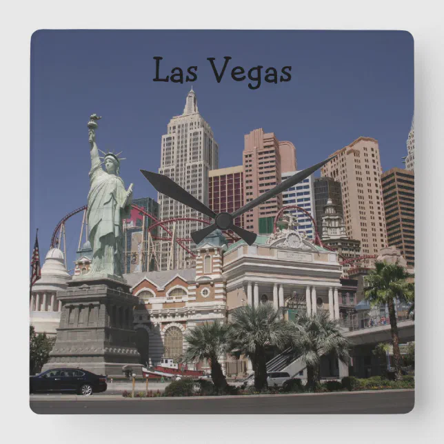 Las Vegas Wall Clock | Zazzle