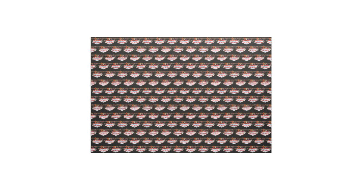 Las Vegas Welcome Fabric Zazzle Las Vegas Welcome Fabric Zazzle
