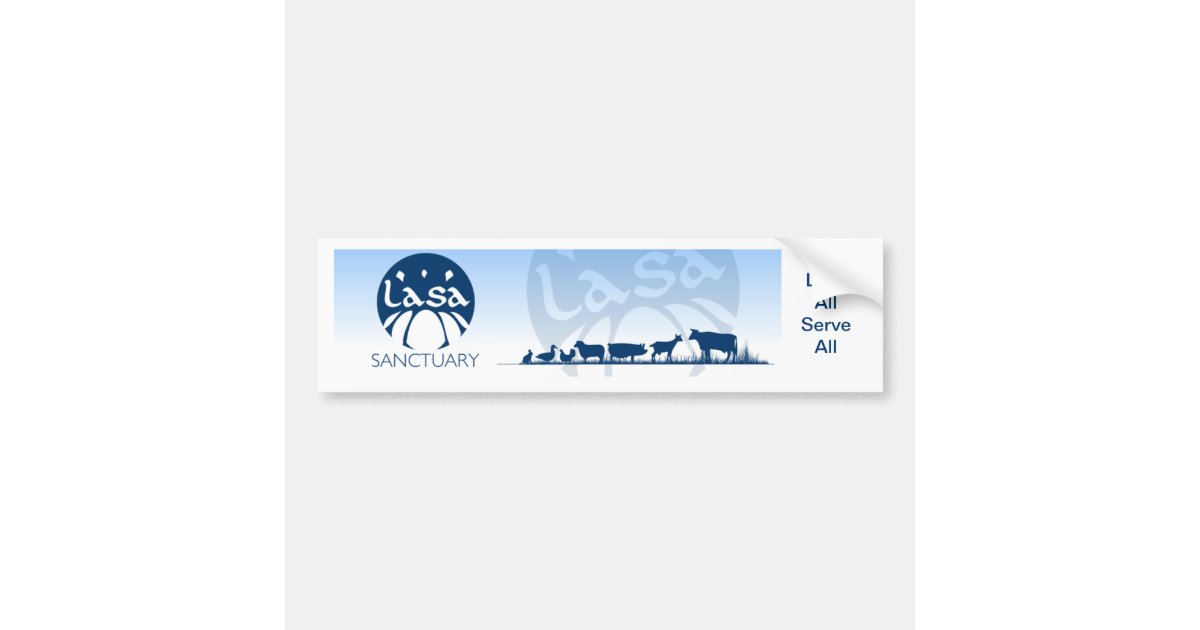 Lasa Bumpersticker Bumper Sticker | Zazzle