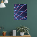 Laser-beam School Portrait Backdrop Poster | Zazzle