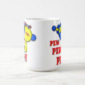 Laser Gun Pew Pew Pew Funny Mug | Zazzle