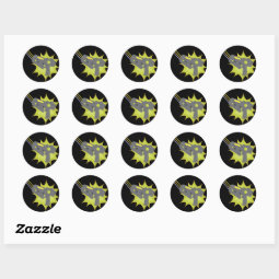 Laser Tag Stickers | Zazzle
