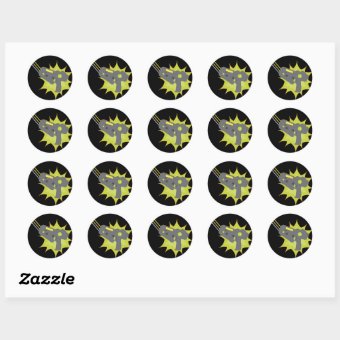 Laser Tag Stickers | Zazzle