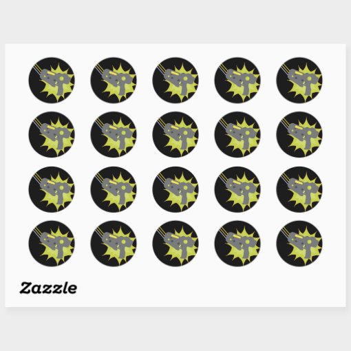 Laser Tag Stickers | Zazzle
