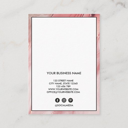 Lash Client Record Add Logo Business Card | Zazzle