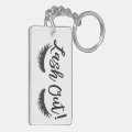 Lash Out Eyelashes Lash Salon Makeup Artist Keychain | Zazzle