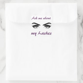Lash Stickers | Zazzle