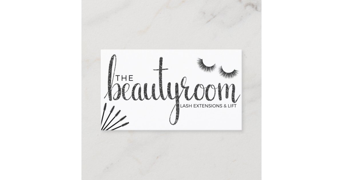 Lash Technician Business Card | Zazzle.com