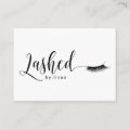 Lashed by Lisa Business Card | Zazzle