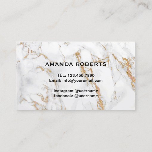 Lashes Makeup Artist Trendy Marble Loyalty Punch | Zazzle