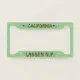Lassen National Park License Plate Frame | Zazzle