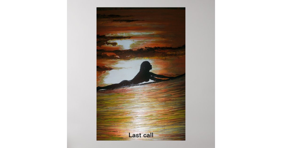 Last call poster | Zazzle