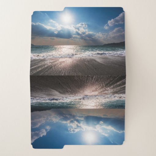 Last Day at the Beach File Folder | Zazzle