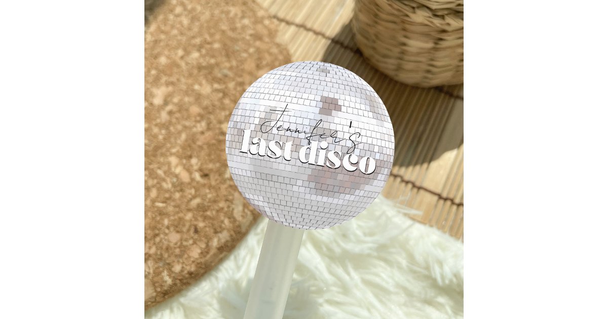Last Disco 70s Dance Bachelorette Party Classic Round Sticker | Zazzle