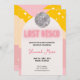 Last Disco Bachelorette Invitation | Zazzle