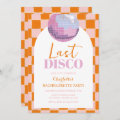 Last Disco Bachelorette Party Invitation | Zazzle